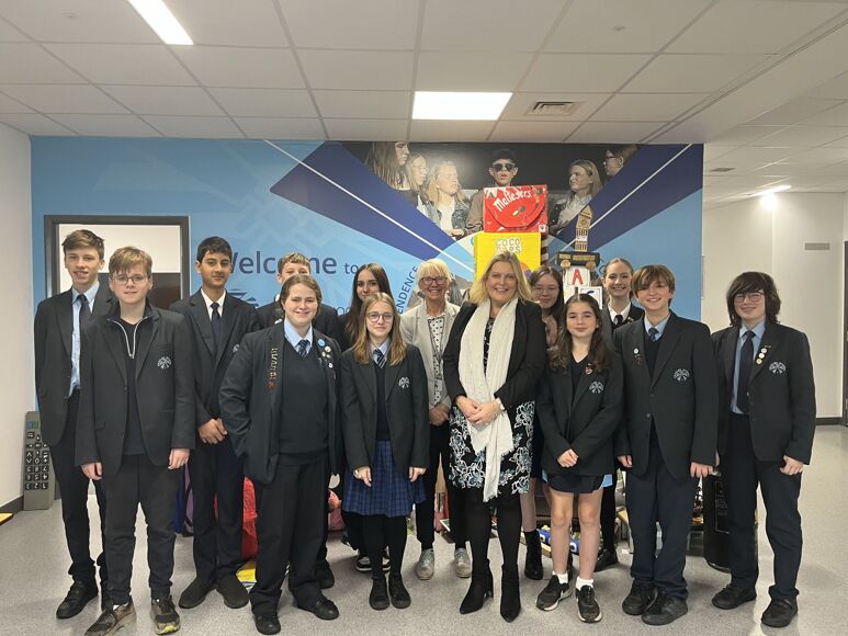 MP Visit to Chailey School - School News - Chailey School